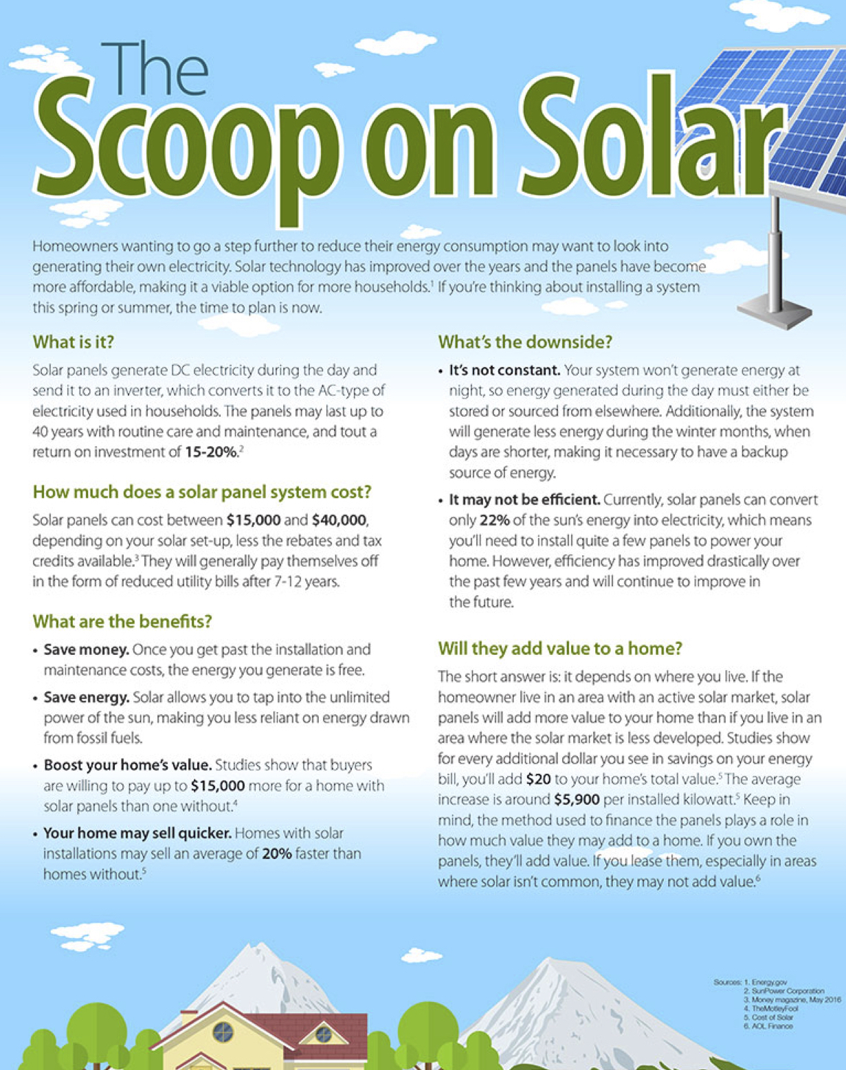 New Energy Score Policy & the Scoop on Solar